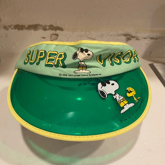 Peanuts | Accessories | Vintage 965 1971 Peanuts Snoopy Super Visor ...